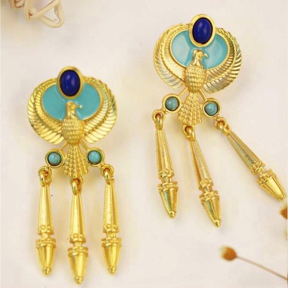 Jewelry | Peacock Goddess Ancient Greece Rome Egypt India Chandelier ...
